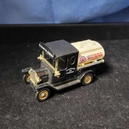 Red Crown Gasoline Toy Truck Chevron Standard Oil Diecast Model T